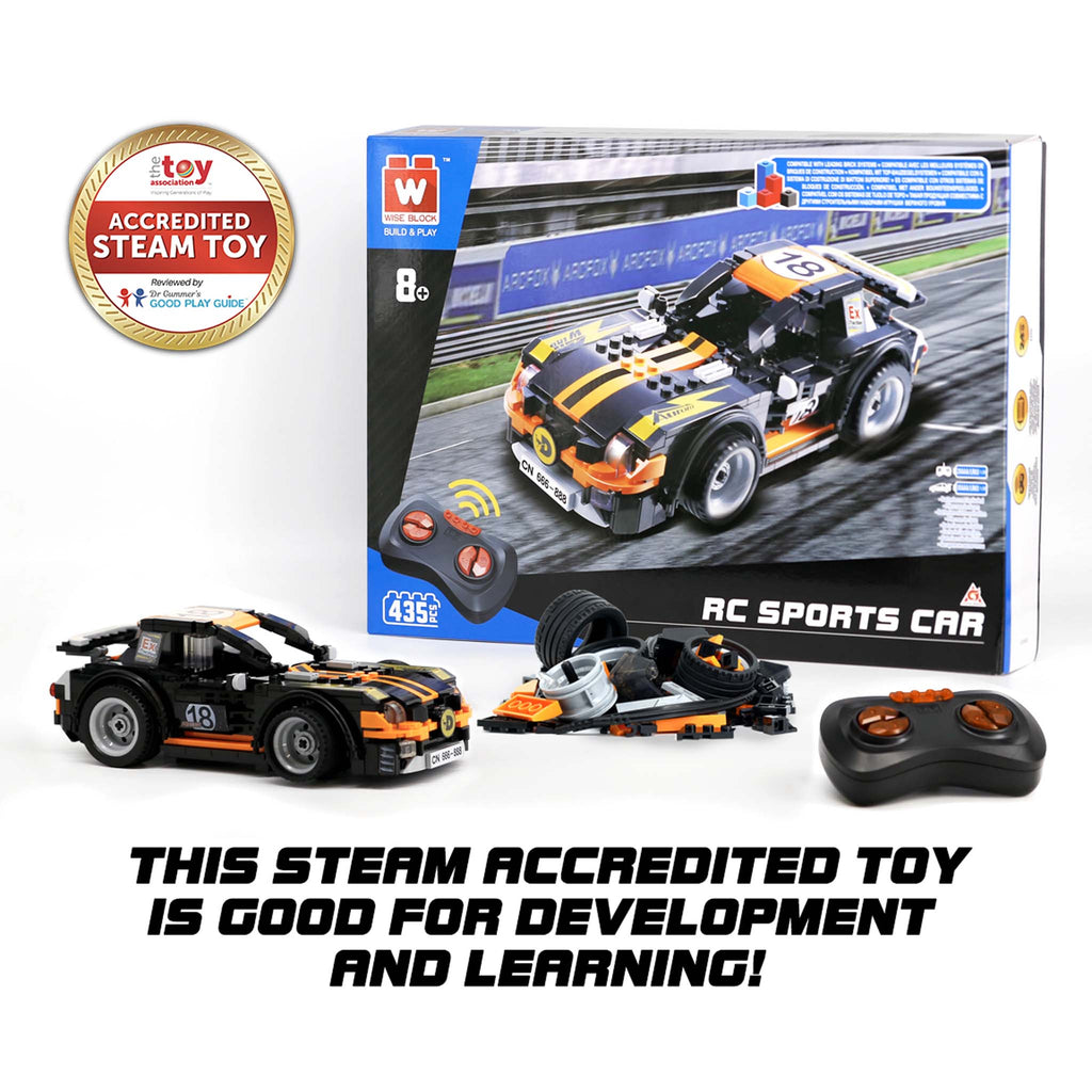 Wise Block RC Sports Car – Brilliant Sky Toys and Books