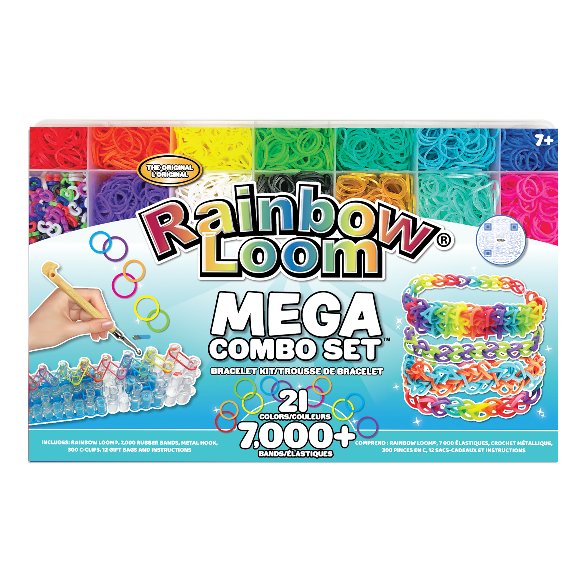 Rainbow Loom Color Combos Rainbow Loom Combo Craft Set Includes 4,000